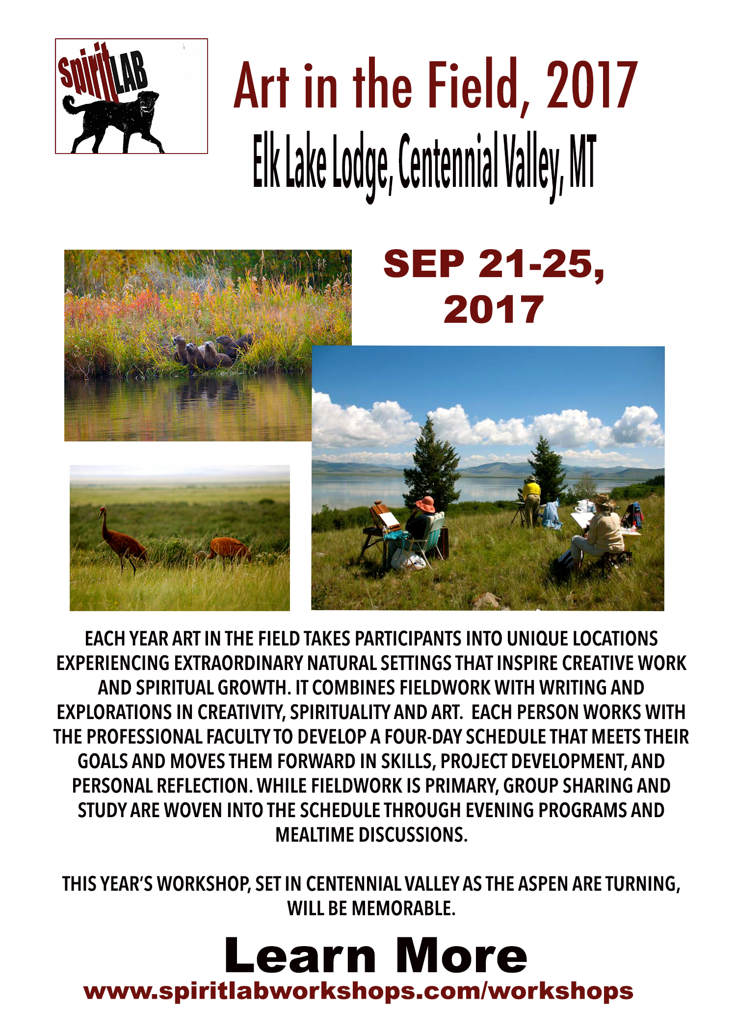 Spirit Lab: Art in the Field 2017 - Kimball Art Center